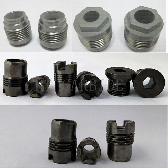 Tungsten Carbide PDC Drill Bit Thread Nozzles - Buy Tungsten carbide ...